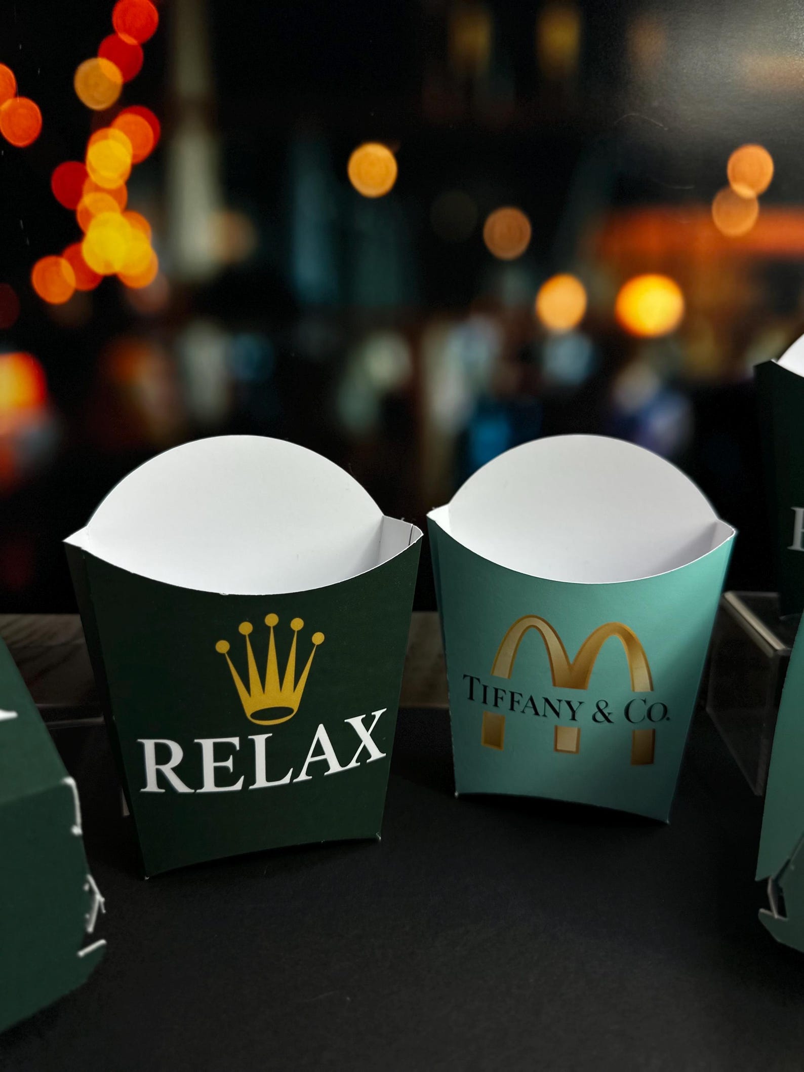 Personalized French Fry Boxes: Custom Party Favor Boxes, Birthday Table ...