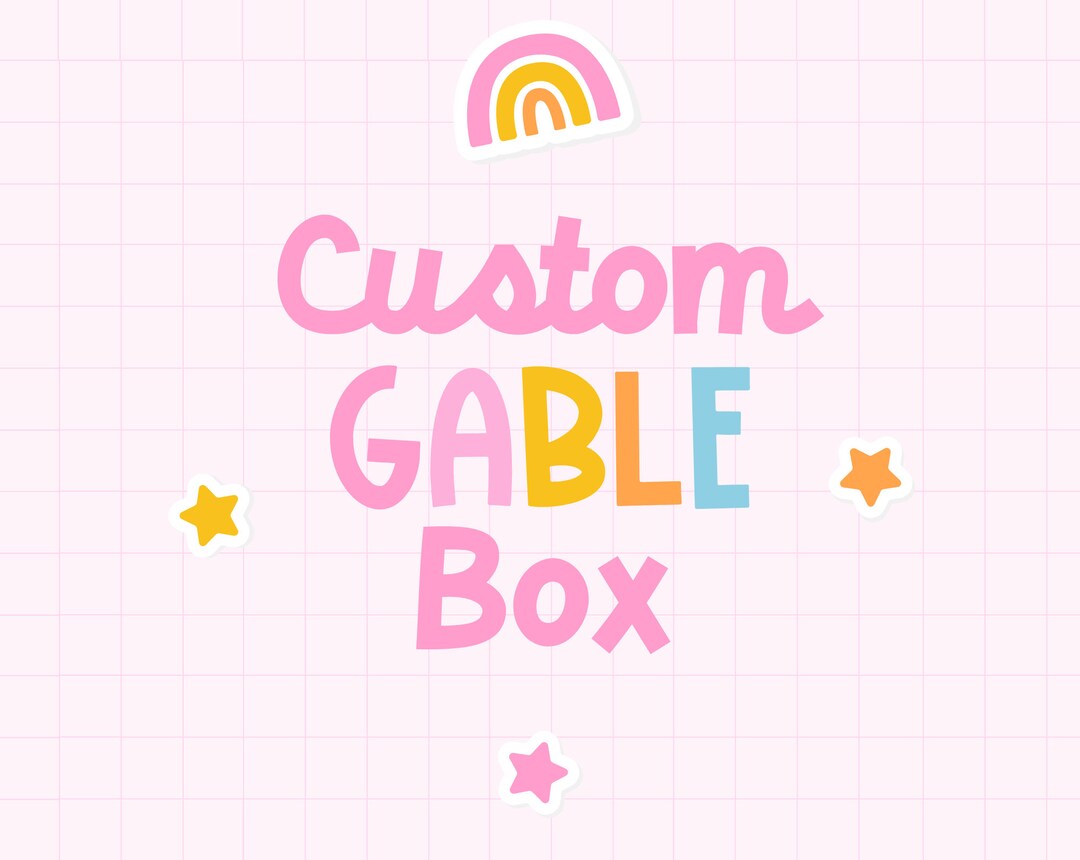Custom Favor Boxes Candy Boxes Gable Boxes Candy Bags Treat Box Party ...