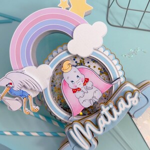 Dumbo Baby Shower Cake Topper: Elephant Party Decor - Etsy