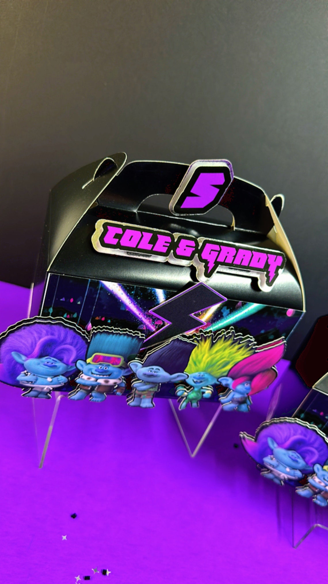 Trolls Favor Boxes Brozone Candy Boxes, Brozone Gable Boxes, Brozone ...