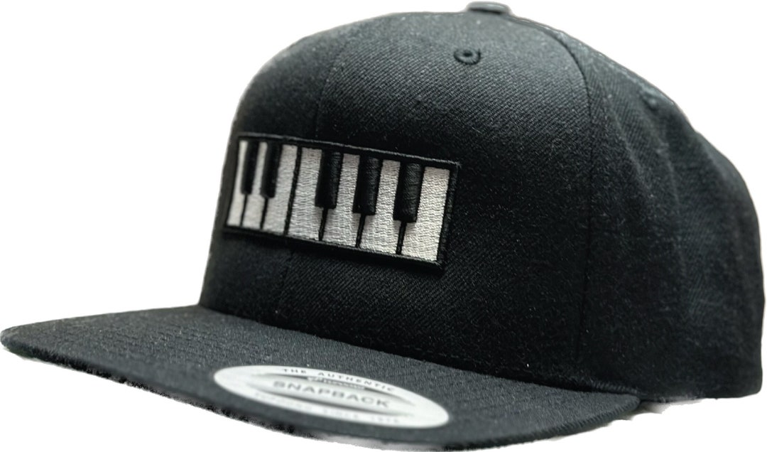 3D Puff Piano/keyboard Embroidery Hat - Etsy
