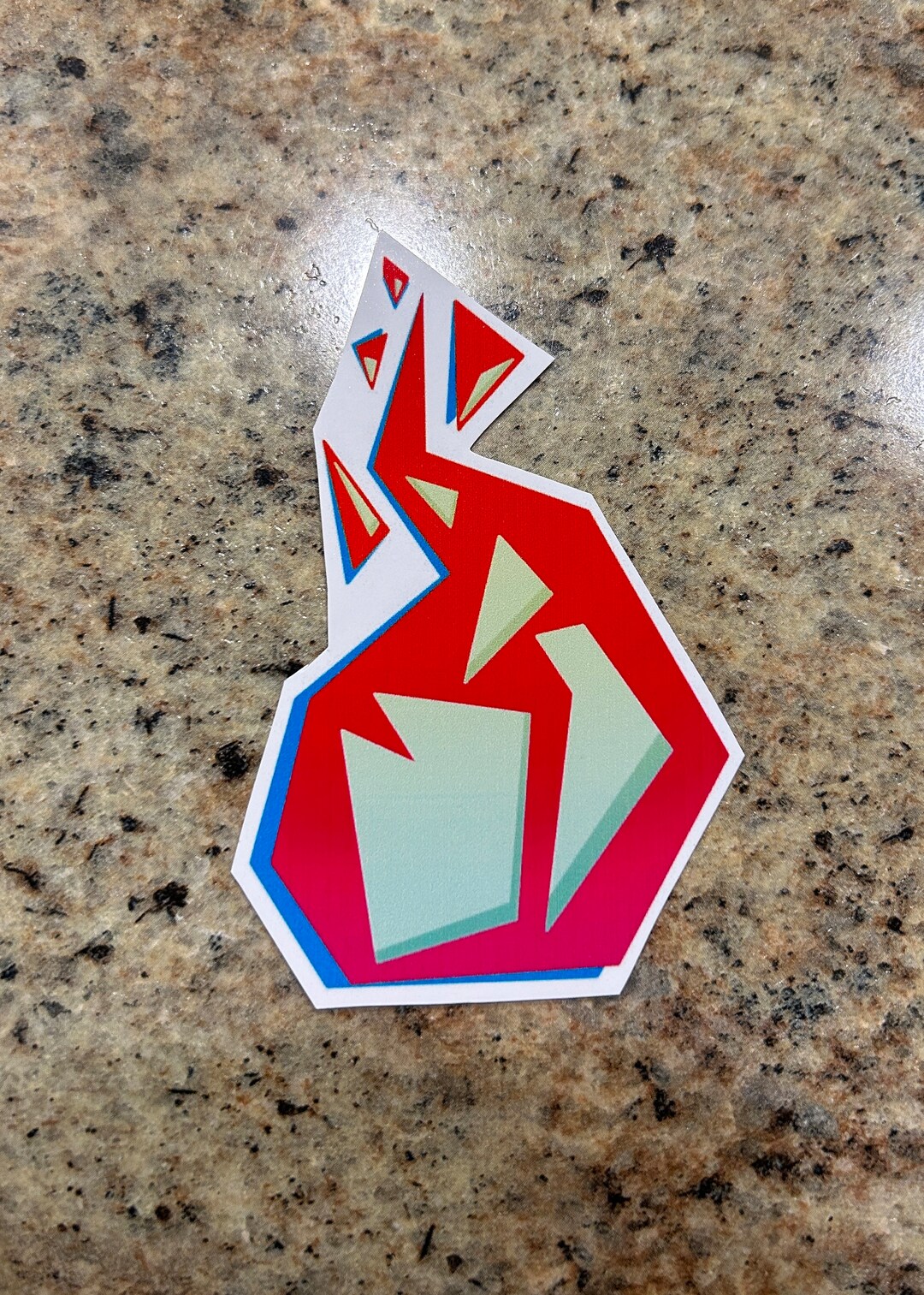 Promare Burning Flame Vinyl Sticker - Etsy