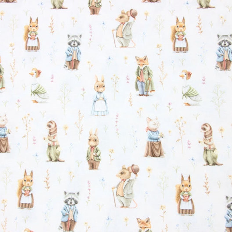 Beatrix Potter Fabric - Etsy