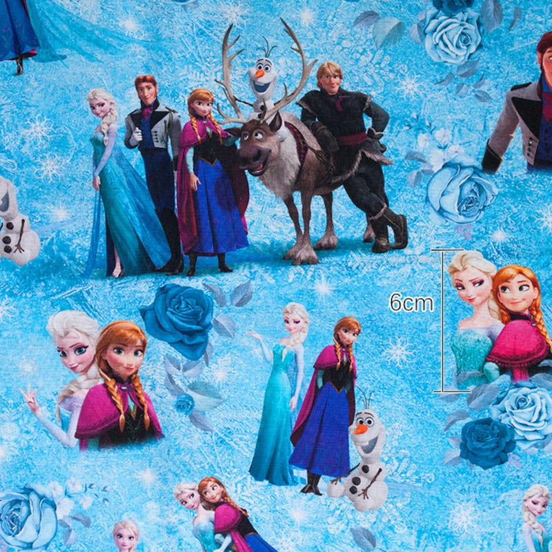 Frozen Fabric - Etsy