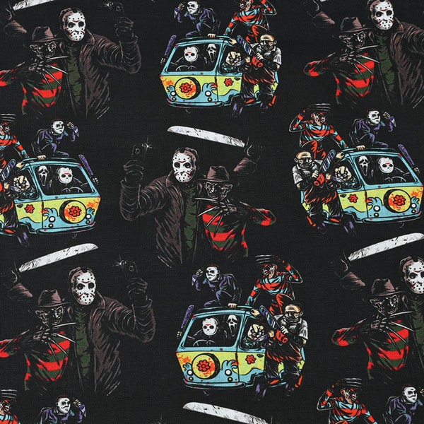 Horror Fabric - Etsy