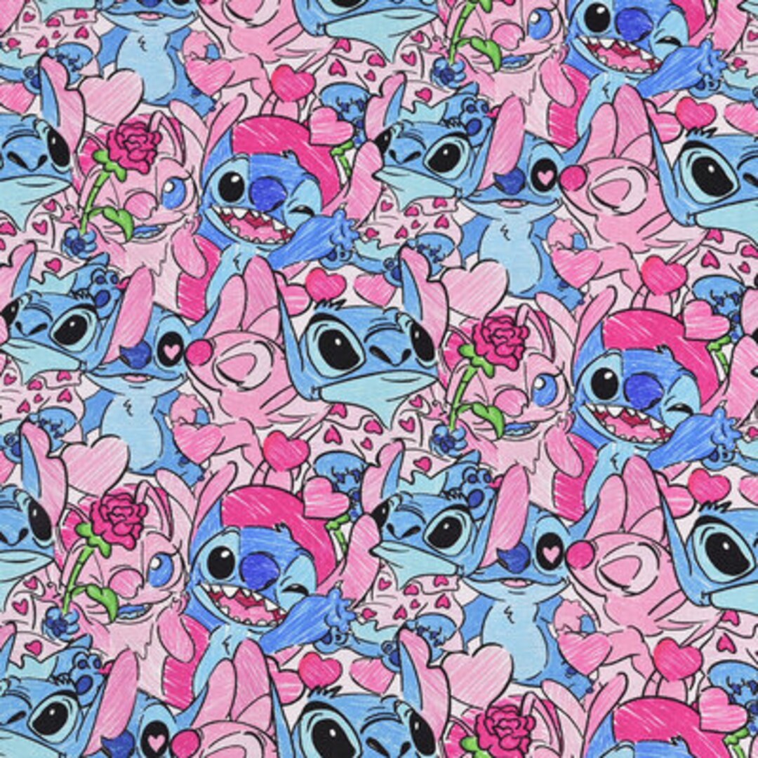 Stitch And Angel Fabric at Guadalupe Wolf blog