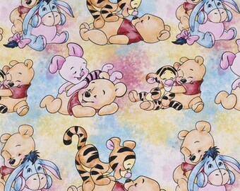 Winnie the Pooh Togetherish Sort of Day,100% Cotton Fabric by the Yard ...