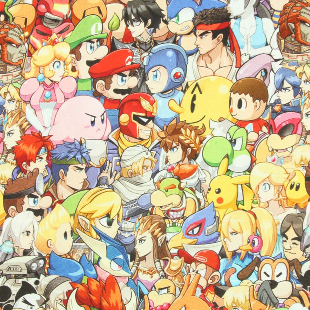 Classic Cartoon Characters Fabric Pure Cotton Cartoon Fabric by the ...