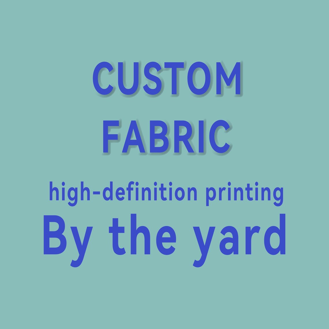 Personalized Fabric, Custom Fabric (logo, Image, Name),, Printed Fabric ...