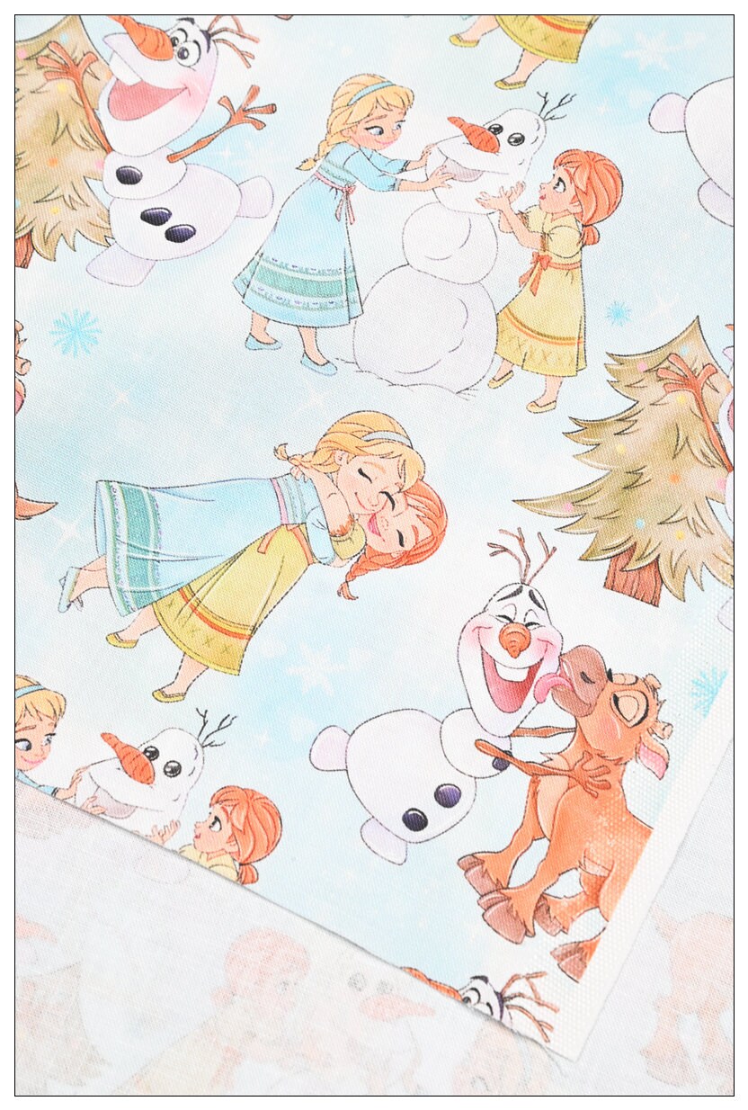 Frozen Disney Princess Fabric Elsa and Anna Fabric Pure Cotton - Etsy