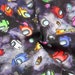 Video Game Fabric Fun Game Fabric Pure Cotton Cartoon Fabric by the ...