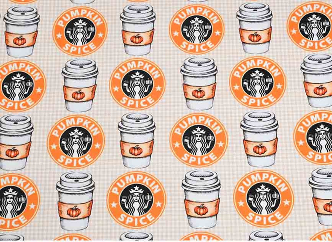 Starbucks Fabric for Coffee Lover Fabric Mermaid Fabric Pure Cotton ...