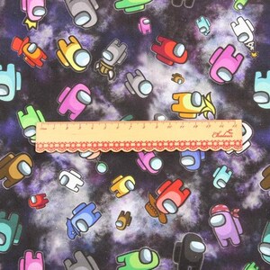 Video Game Fabric Fun Game Fabric Pure Cotton Cartoon Fabric by the ...