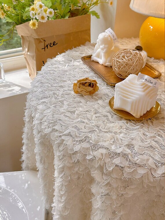 Lace Tablecloth Texture