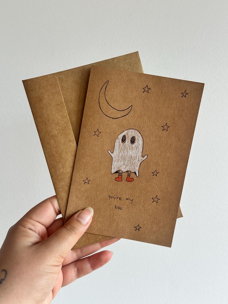 You're My Boo | Halloween Cards | Blank Cards | Holiday Cards - Etsy