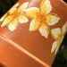 Pua Melia Pot Design Plumeria Pot Hand Painted on Terra Cotta Pot Small ...