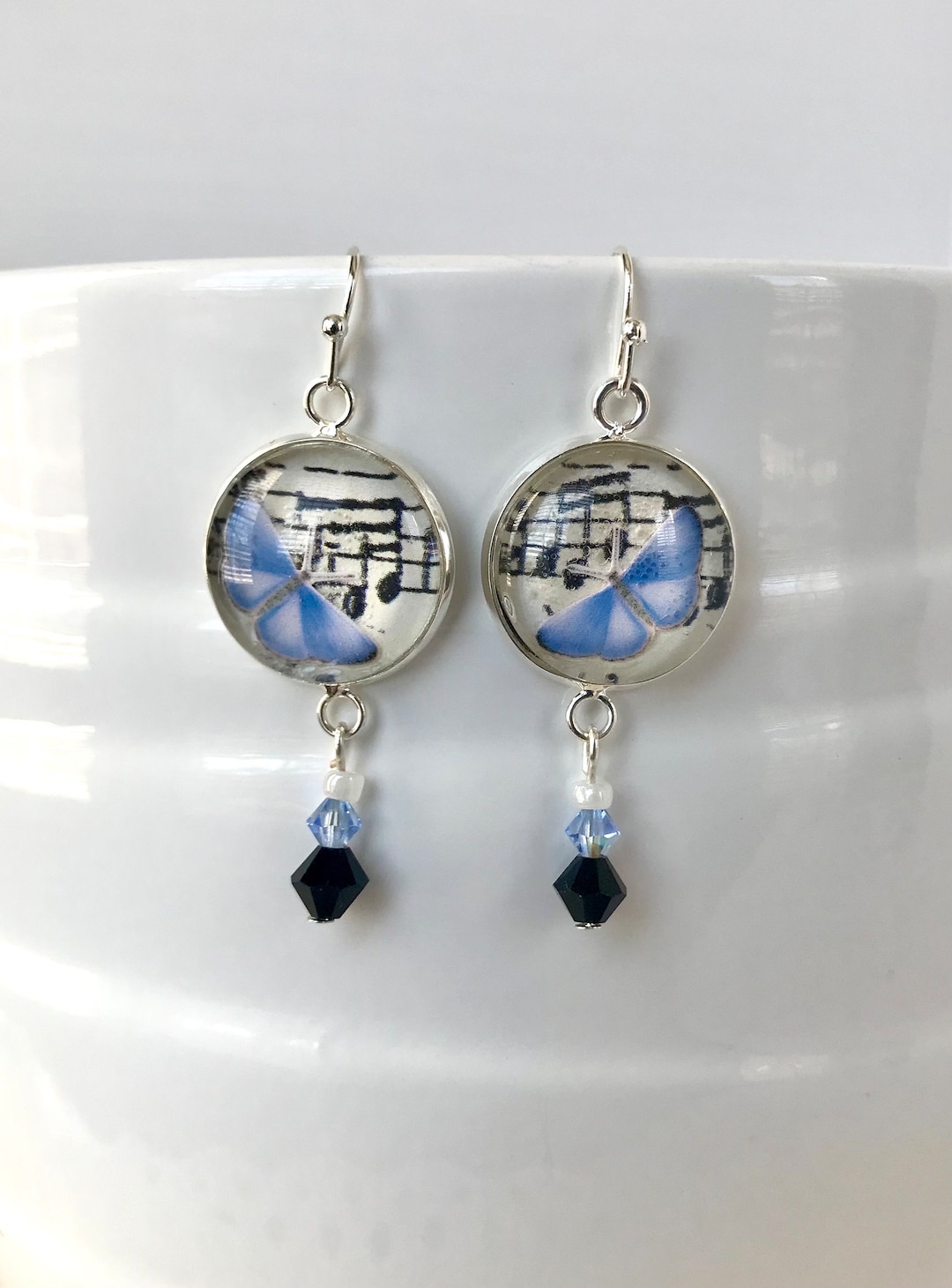 Music Earrings, Music Notes Earrings, Unique Gift for Musician, Piano ...