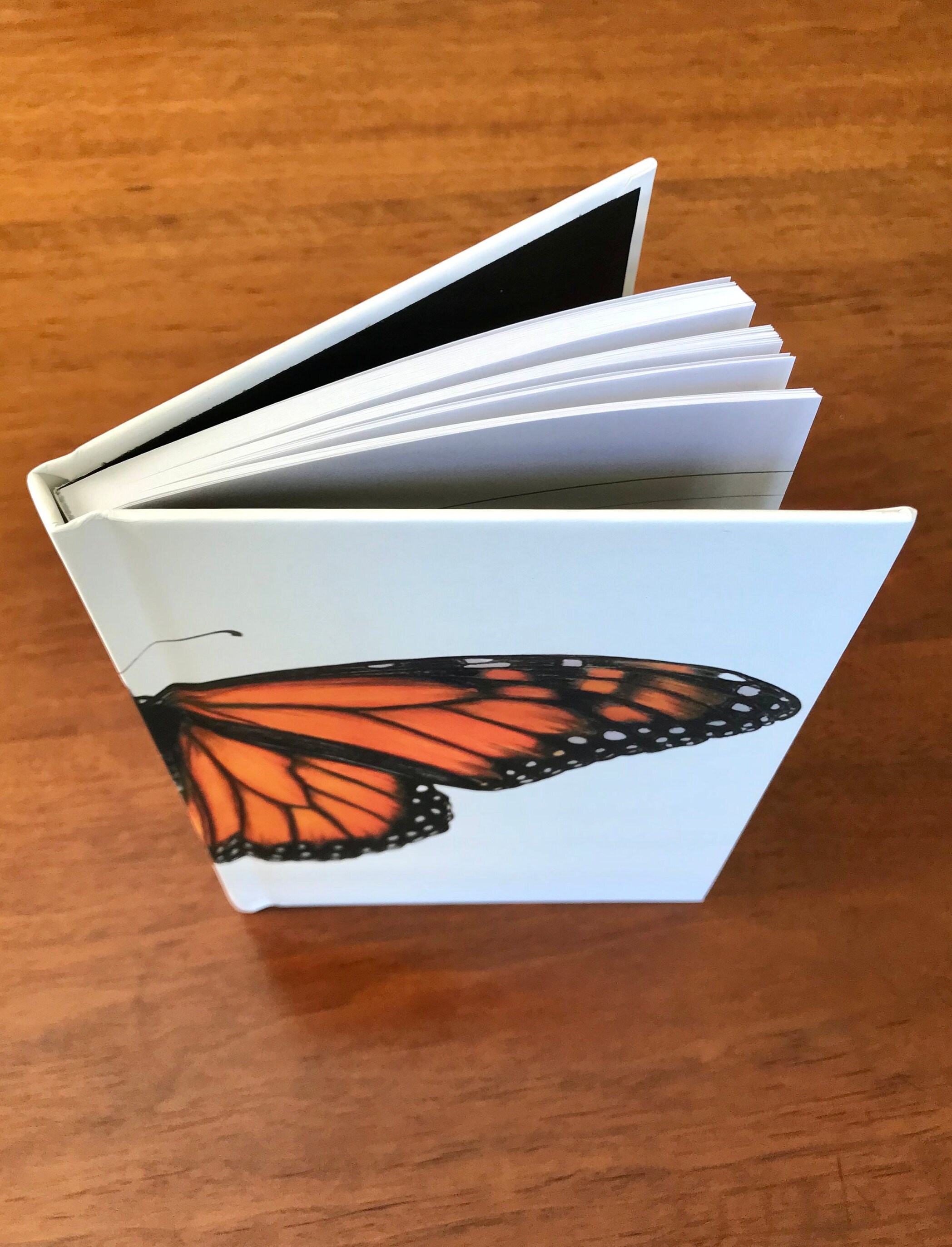 Monarch Butterfly Journal, Unique Notebook With Butterfly Art, Nature ...