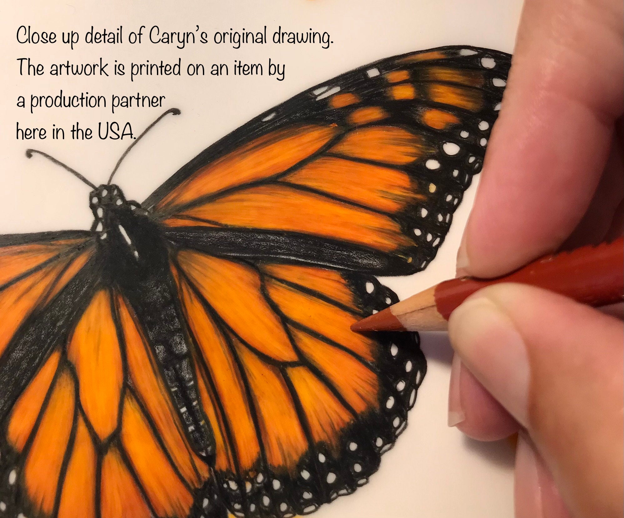 Monarch Butterfly Journal, Unique Notebook With Butterfly Art, Nature ...