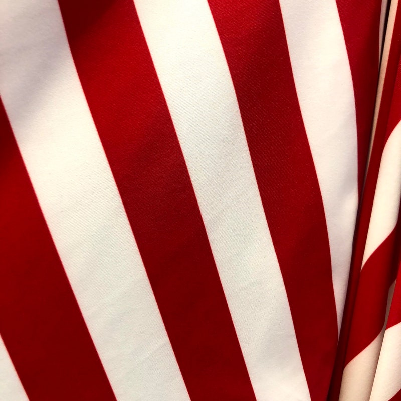 Red and White Fabric - Etsy