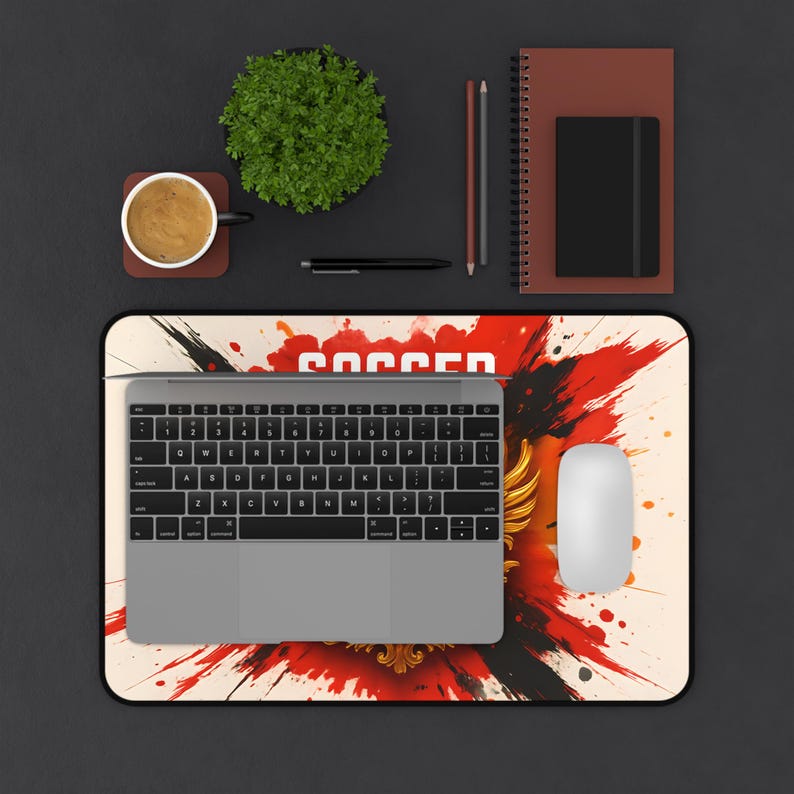 Real Madrid Desk Mat , Large Gaming Mouse Pad, Soccer Fan Gift, Office ...