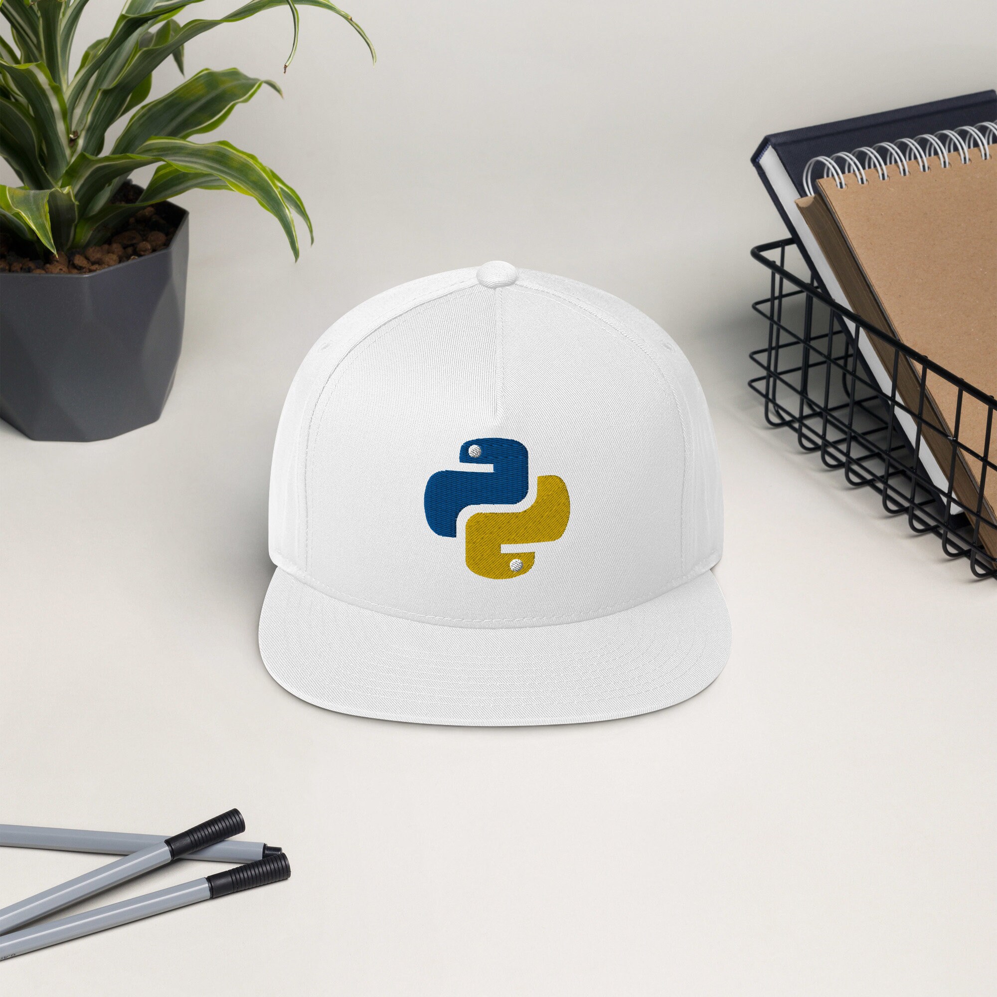 Python Flat Bill Cap, Python Hat, Python Cap Hat - Etsy