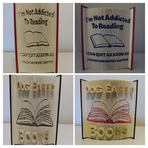 Custom Book Folding Patterns - Etsy
