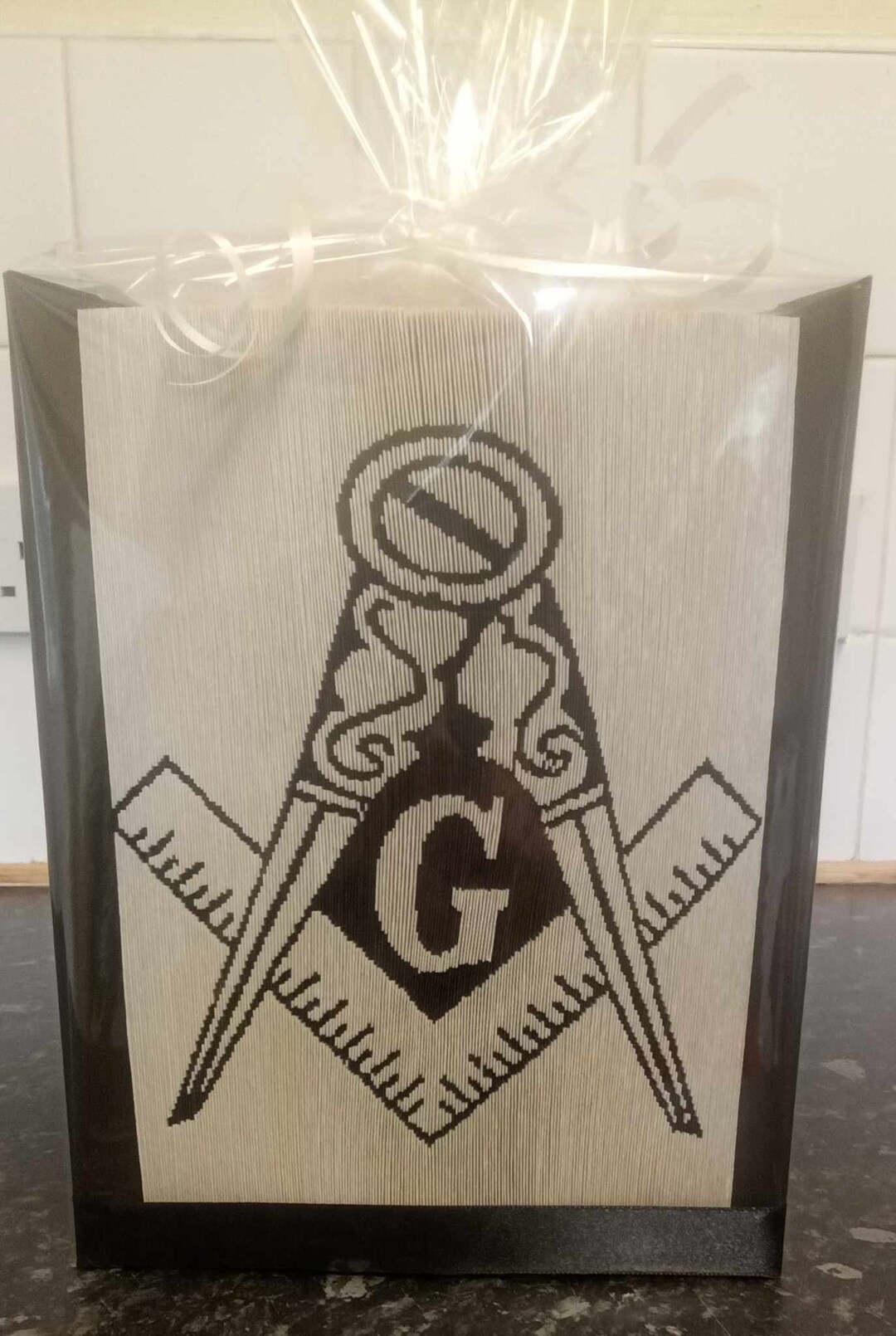 Bookfolding Pattern Masonic Cut and Fold - Etsy