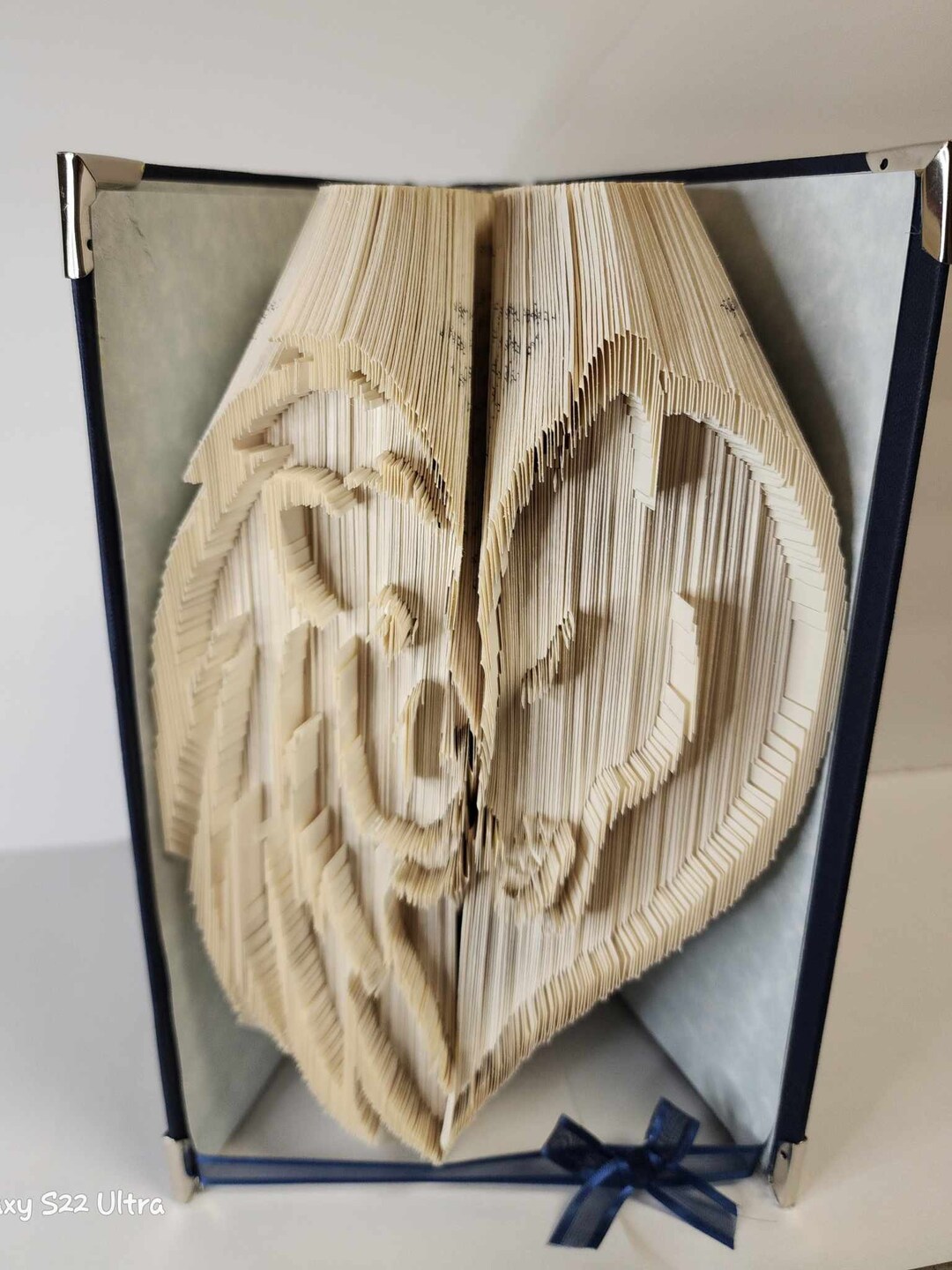 Bookfolding Pattern Combi Cut and Fold Lion and Lioness - Etsy