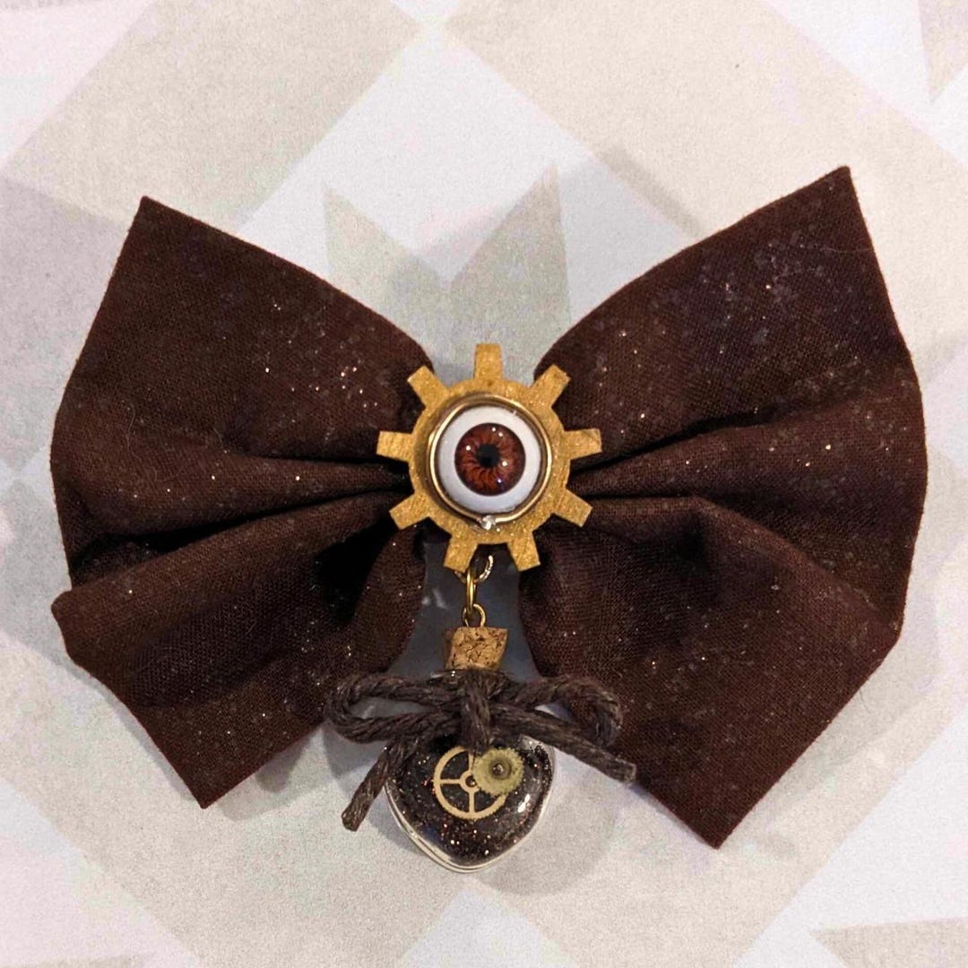 Steampunk / Weirdcore / Lolita Doll's Eye Bow - Etsy