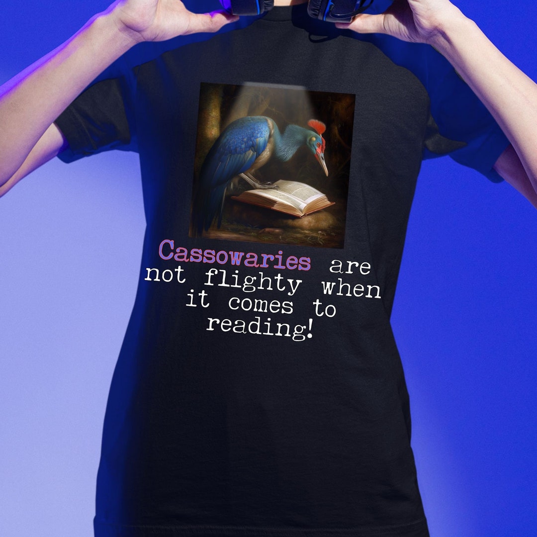 Cassowary Studies With Jan Van Eyck, Art Creature Tees, Bookish Beast ...