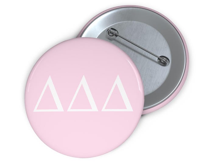 Set of 4 Tri Delta Sorority Game Day Pins - 2.75" - Etsy
