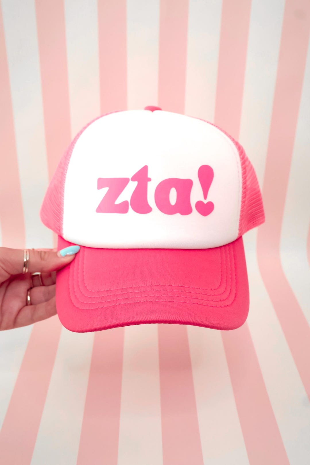 Zeta Tau Alpha Trucker Hat - Etsy