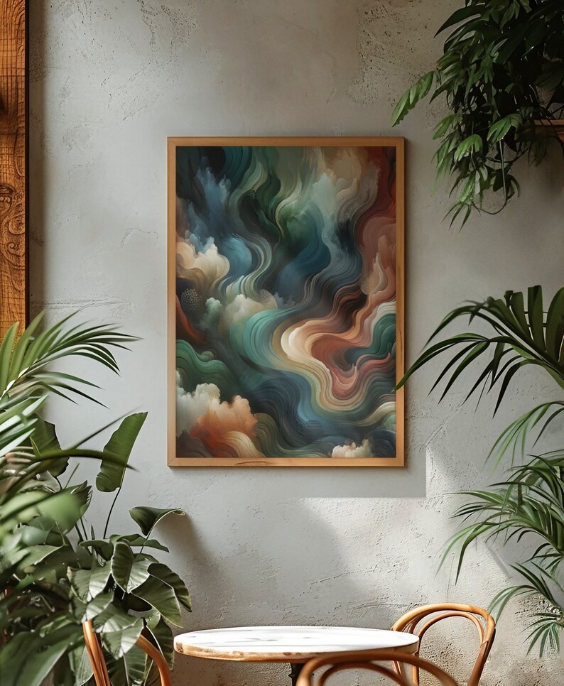 Moody Abstract Color Palette Art Bundle Digital Download - Etsy