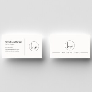 Business Card | Business Info Card | Digital Calling Card | Editable ...