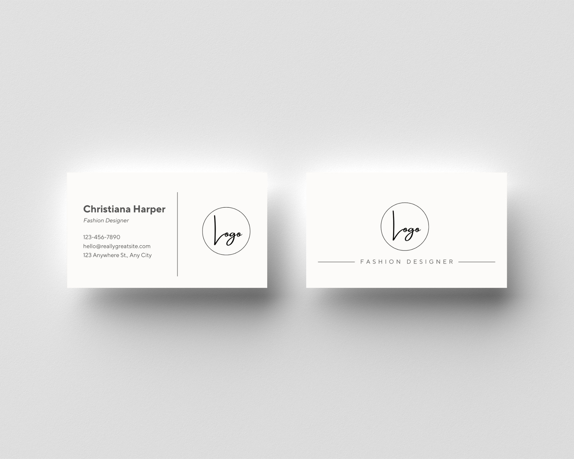 Business Card | Business Info Card | Digital Calling Card | Editable ...
