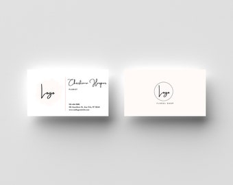 Business Card | Business Info Card | Digital Calling Card | Editable ...