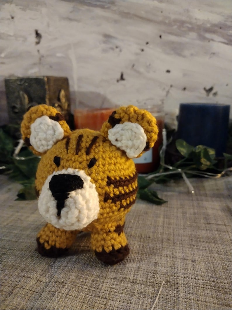 Crochet Chunky Tiger - Etsy