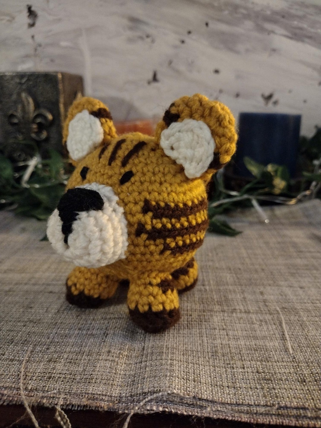 Crochet Chunky Tiger - Etsy