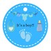 Digital Gift Tags It's a Boy! for Baby Shower or Gender Reveal - Etsy