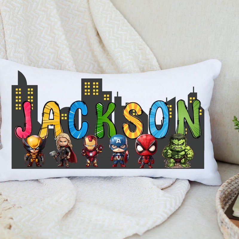Super Hero Pillow - Etsy