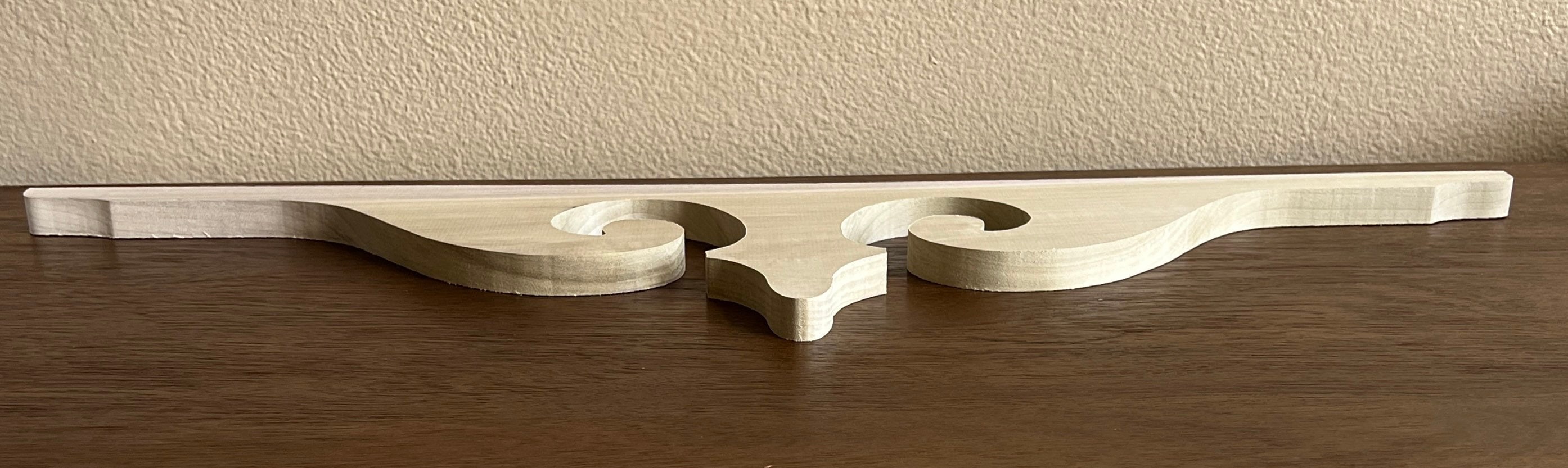 Custom Pediment, Door Top Wood Pediment, Architectural, Wood Moulding ...