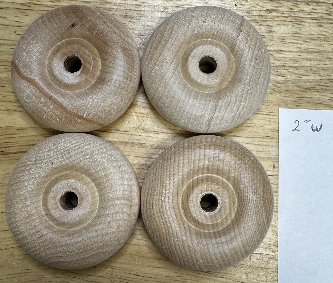 2" Inch Wooden Hobby Wheels - Etsy