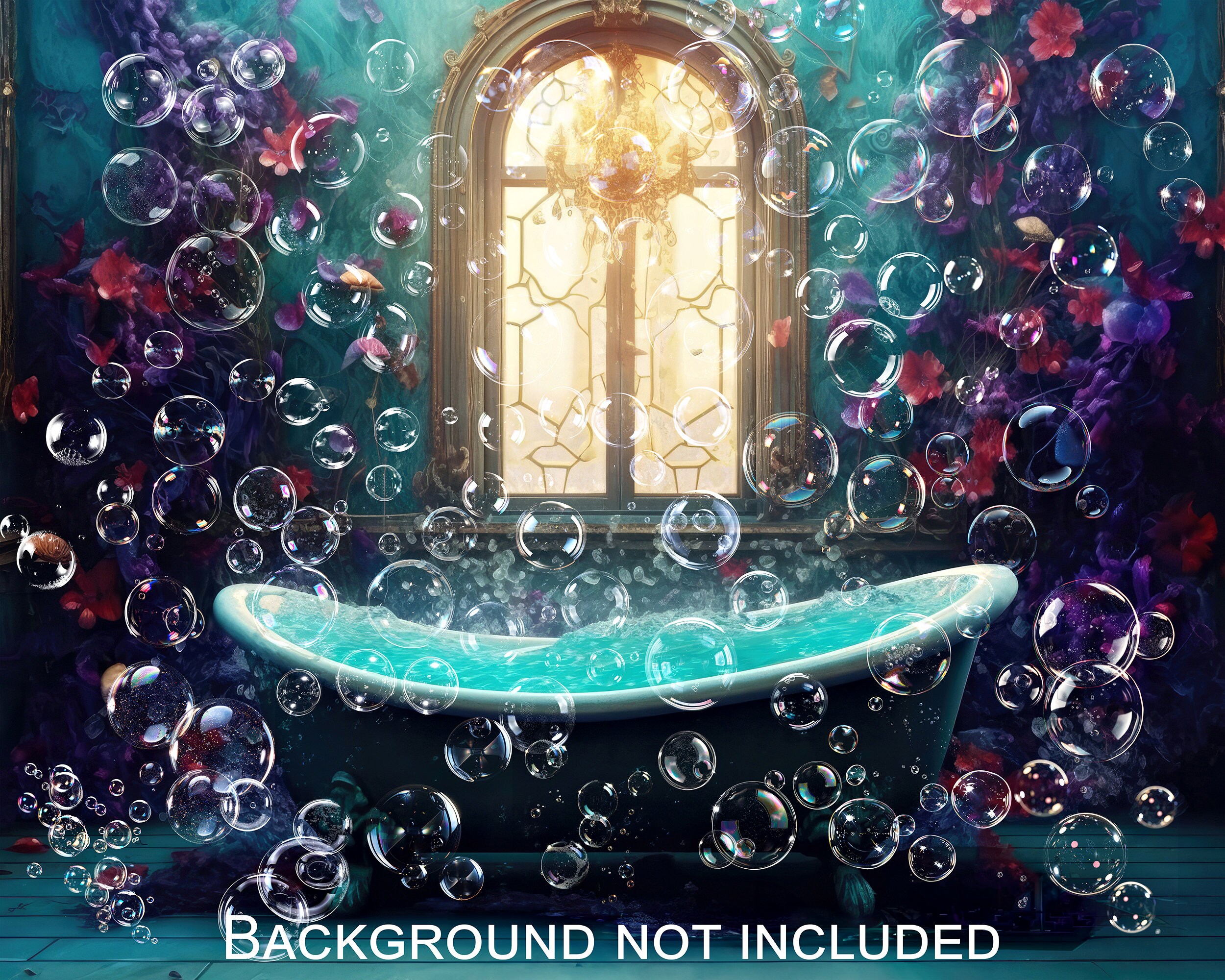 36 Realistic Bubble Overlays - Digital Download for Photo Editing ...