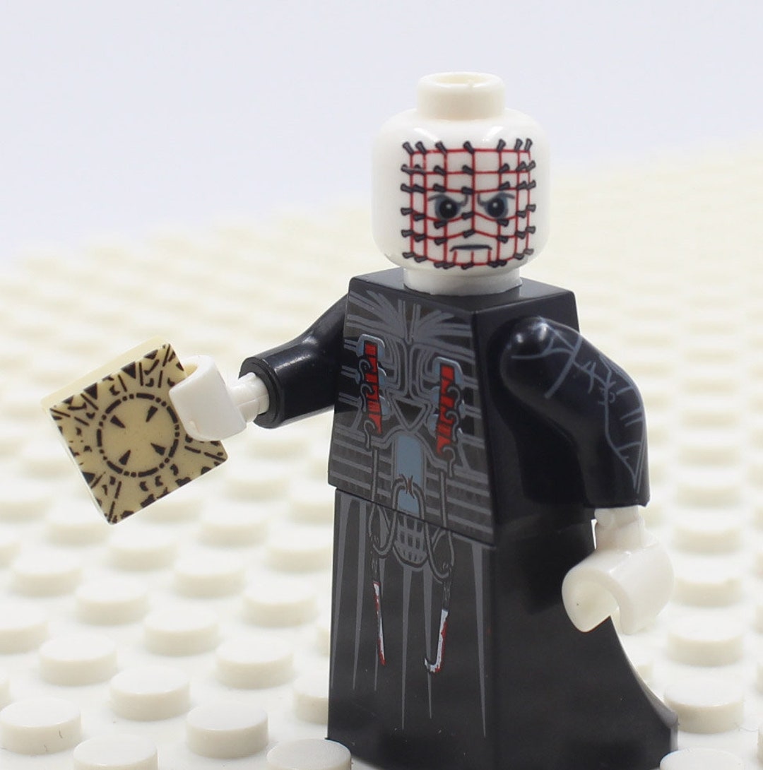 Custom Fan Made Pinhead Minifigure Halloween Horror Scary - Etsy UK