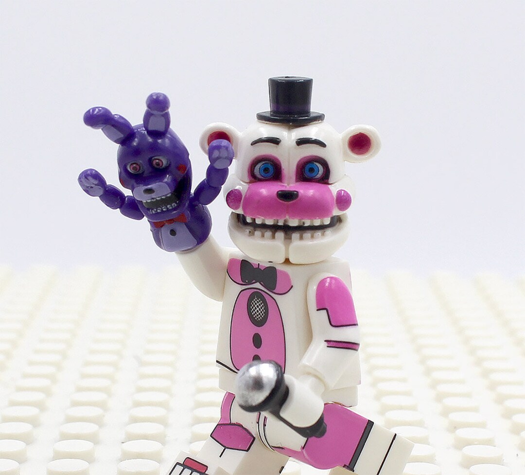 Custom Fan Made Funtime Freddy Minifigure Halloween Horror - Etsy