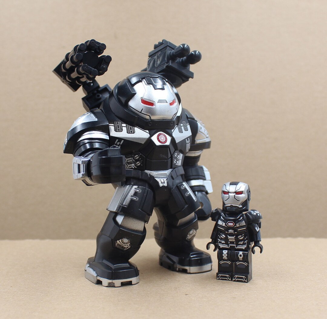Custom Fan Made War Machine Hulkbuster Bigfig Minifigure Super - Etsy