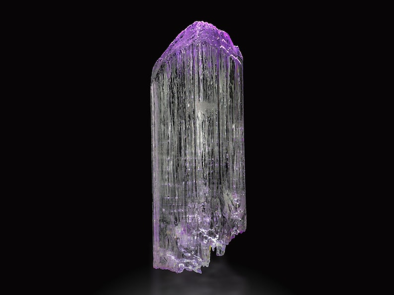 This is an Incridible Double Terminated Purple Kunzite Crystal, Sharp ...