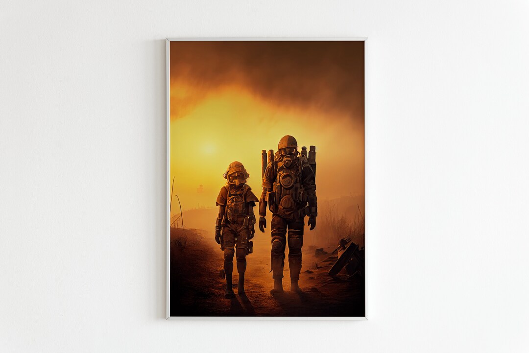 Apocalyptic Fallout Digital Art (digital Print) - Etsy