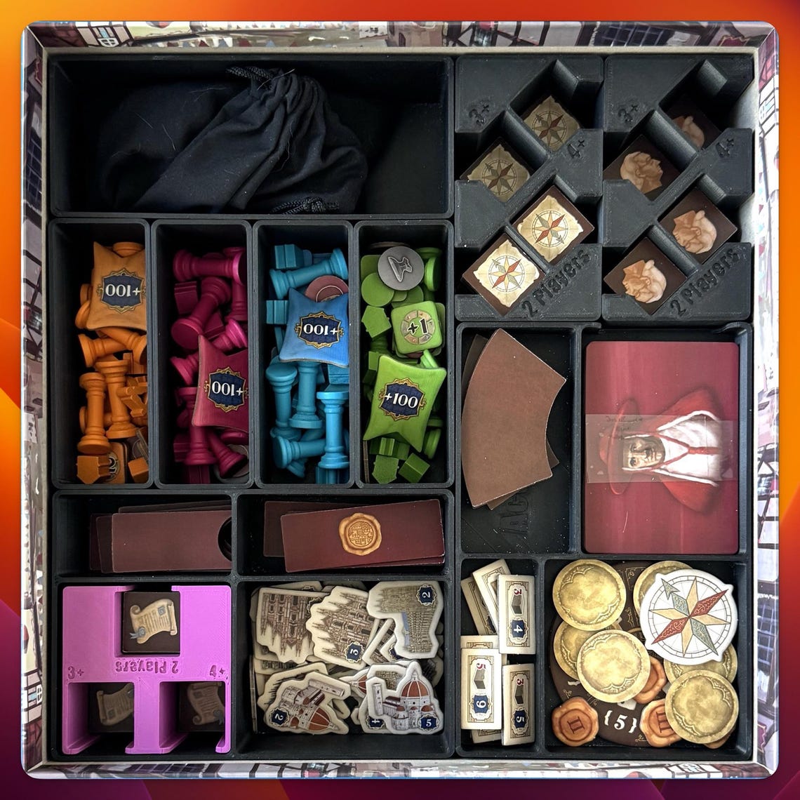 Tiletum Board Game Insert (3D STL Only) - Etsy